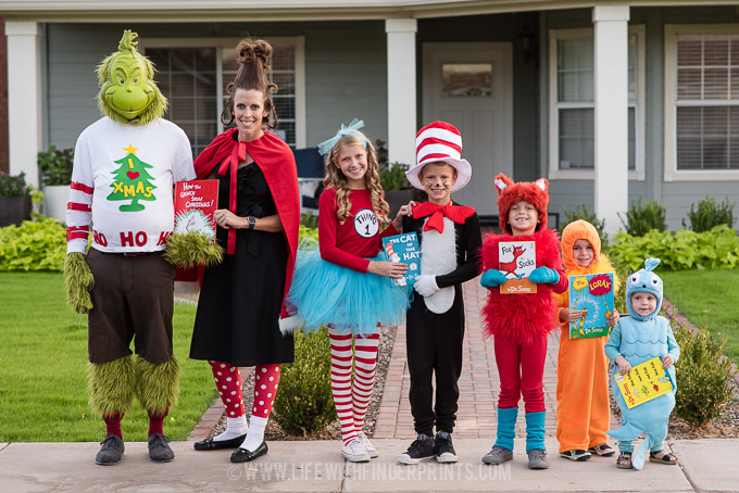Dr Seuss Halloween Costumespart 1 Life With Fingerprints